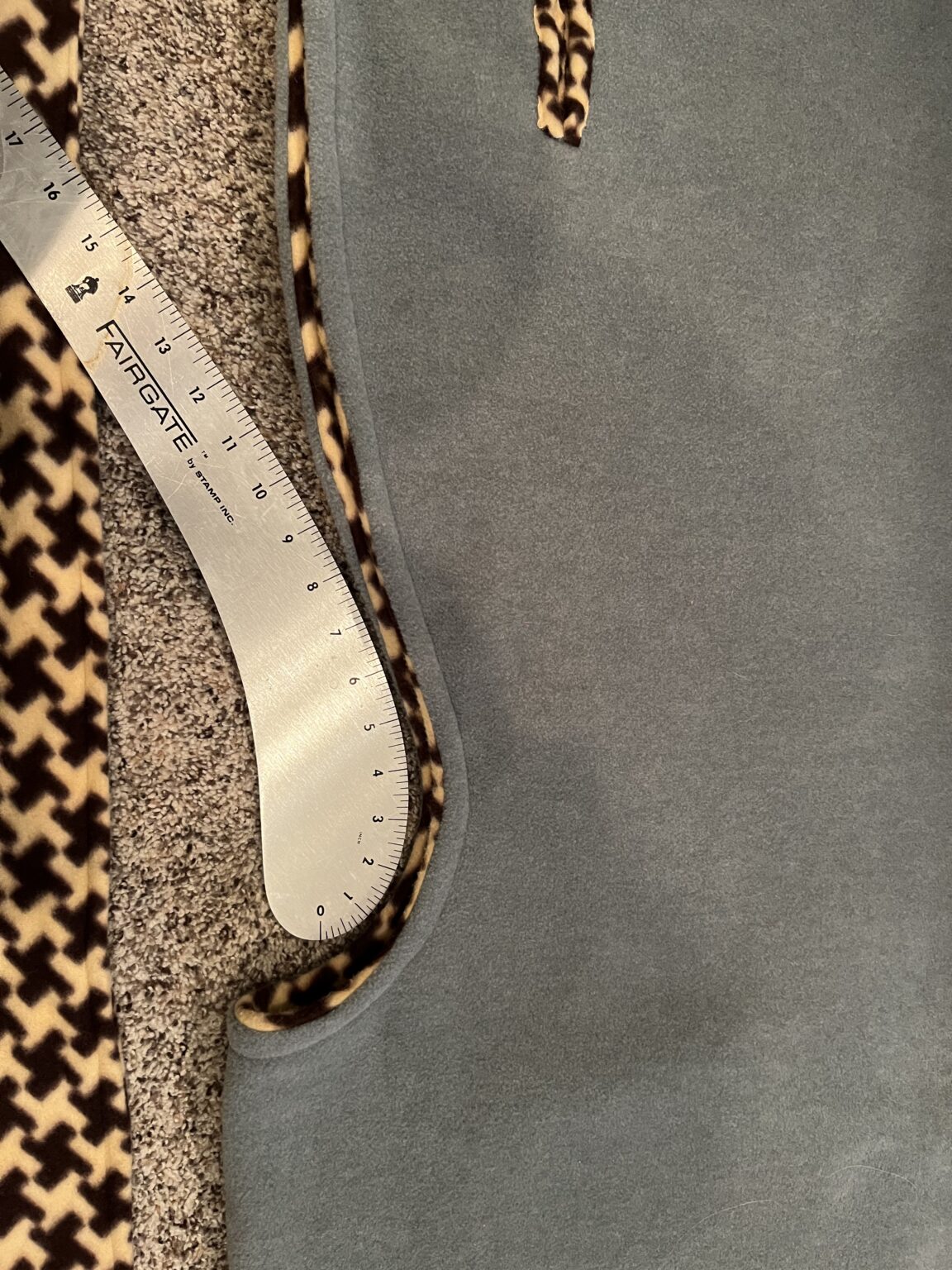 Sew a double-sided fleece cape ruana - Sew Paradise